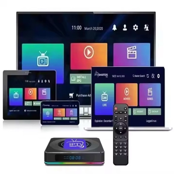 Media | Smart Iptv Streaming Device With Remote | Poshmark
